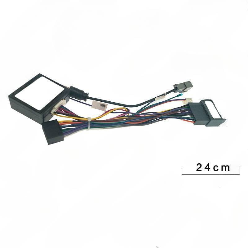 Suitable for 2021 Honda Fit mid-range 16P Android large screen navigation and audio modification ...