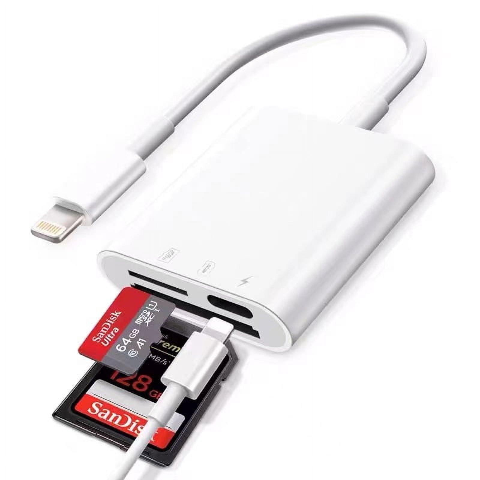 Dutchman TF Card Reader Compatible with Apple Lightning Interface and ...