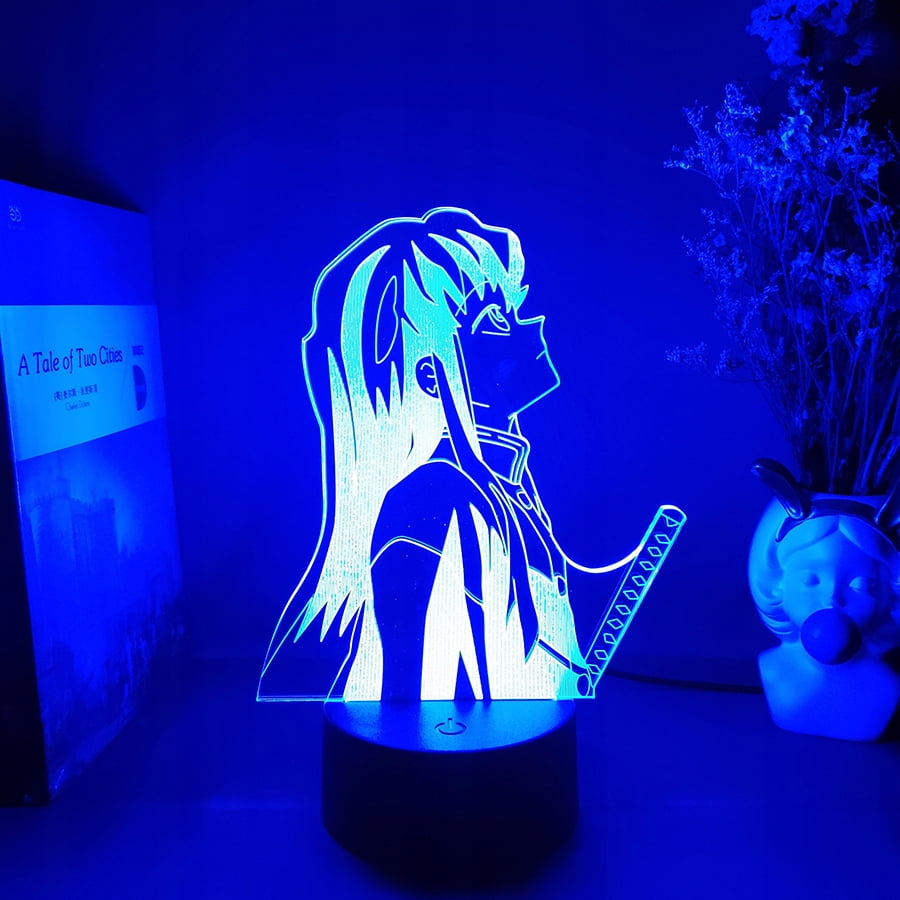 Suitable for Demon Slayer anime Demon Slayer lamp bedside lamp night ...