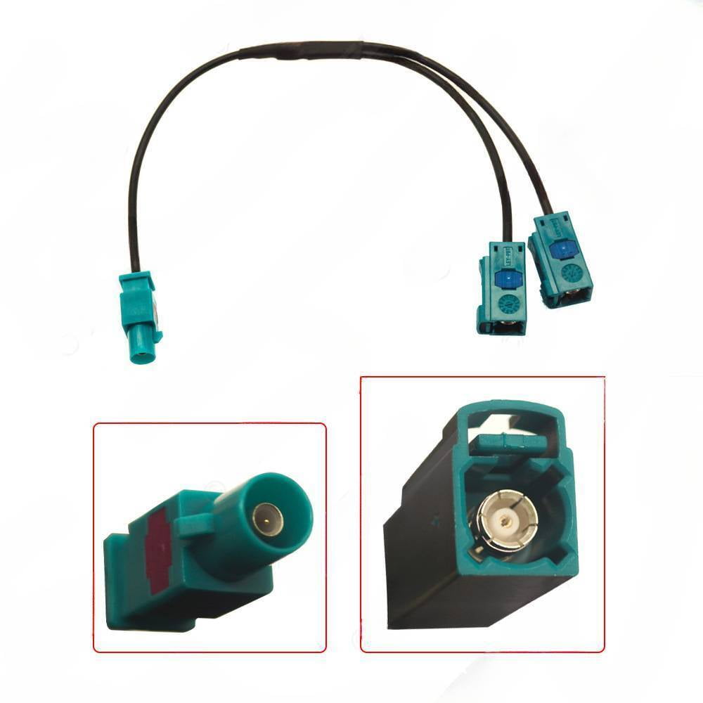 Suitable for FAKRA-Z male to 2 FAKRA-Z female antenna connection line ...