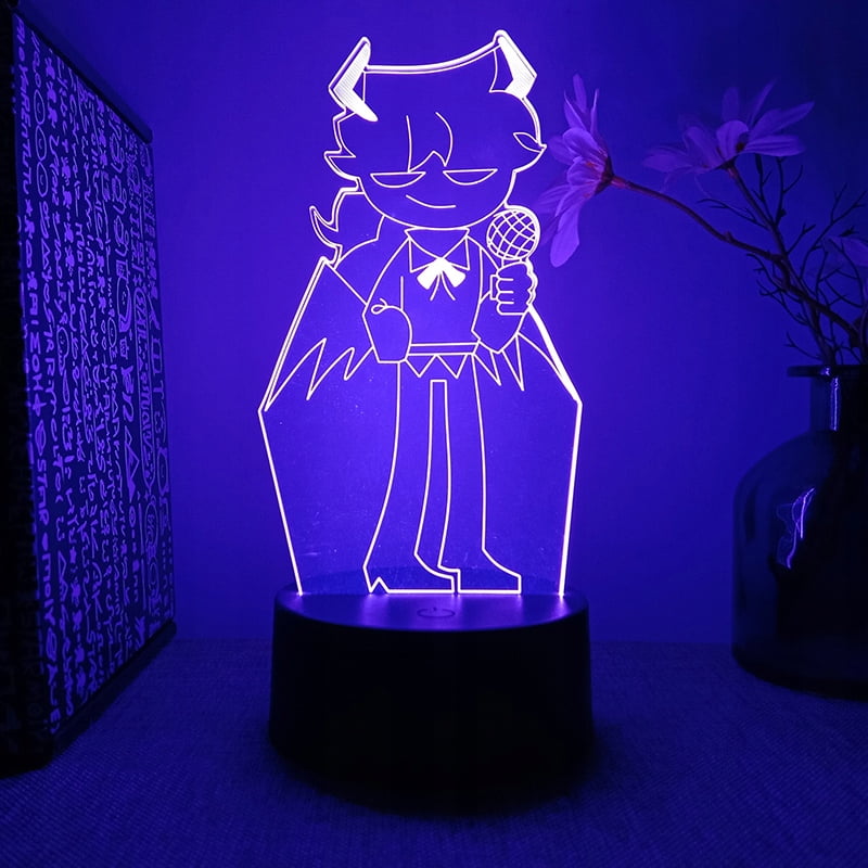 Suitable for Fnf game Friday night funkin selever 3d lamp bedside lamp ...