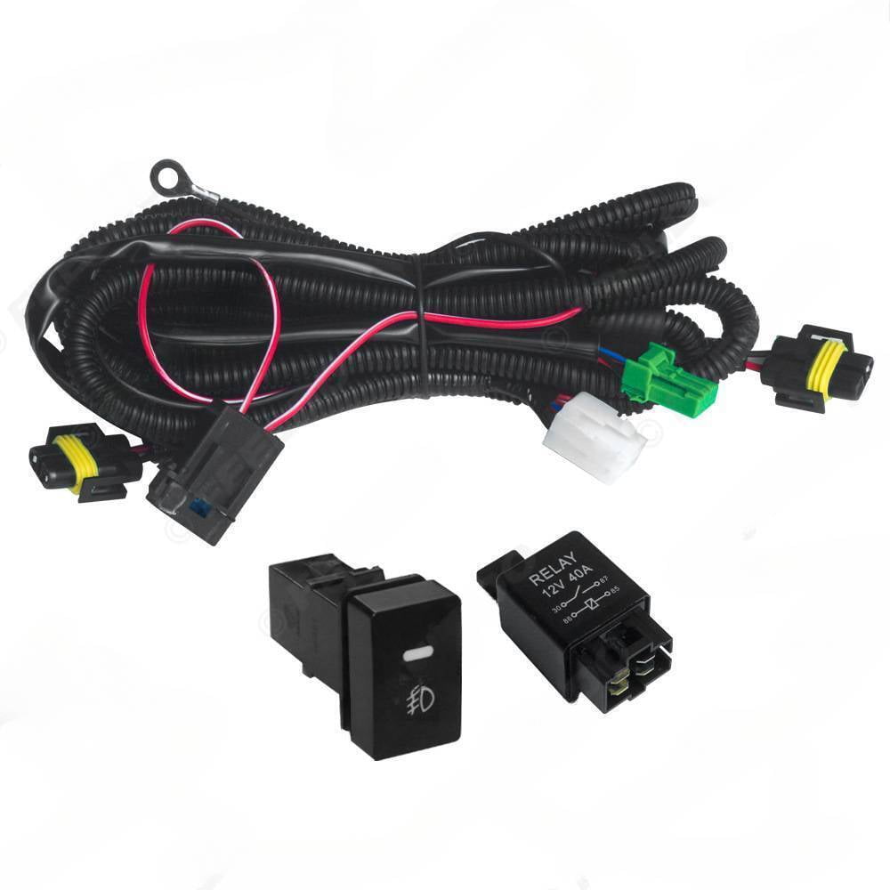 Suitable for Honda Fit/Hyundai/Subaru H11 car fog light switch harness ...