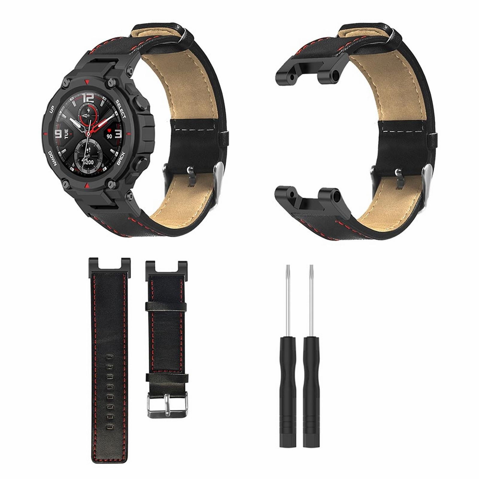 Lmniu Suitable For Huami Amazfit T Rex / T Rex Pro Black And Red Car ...