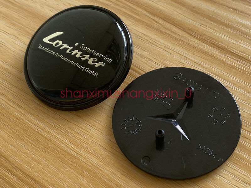Suitable for Mercedes-Benz Lorinser CLK CLS E ML GL front cover badge ...