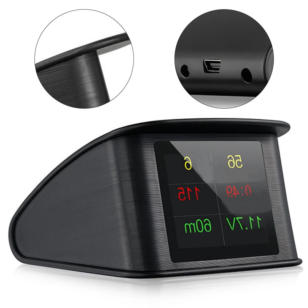 Suitable For Most Vehicle Smart Hud Display - Mini Car Dashboard Heads ...
