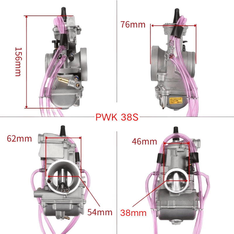 Suitable for Motorcycle Carburetor PWK PWK36S PWK38S For UTV 125-300CC ...