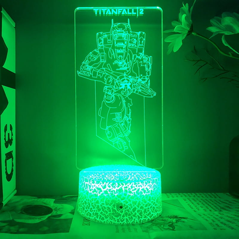 Suitable for Titanfall character 3D Led lamp Suitable for sy lamp ...