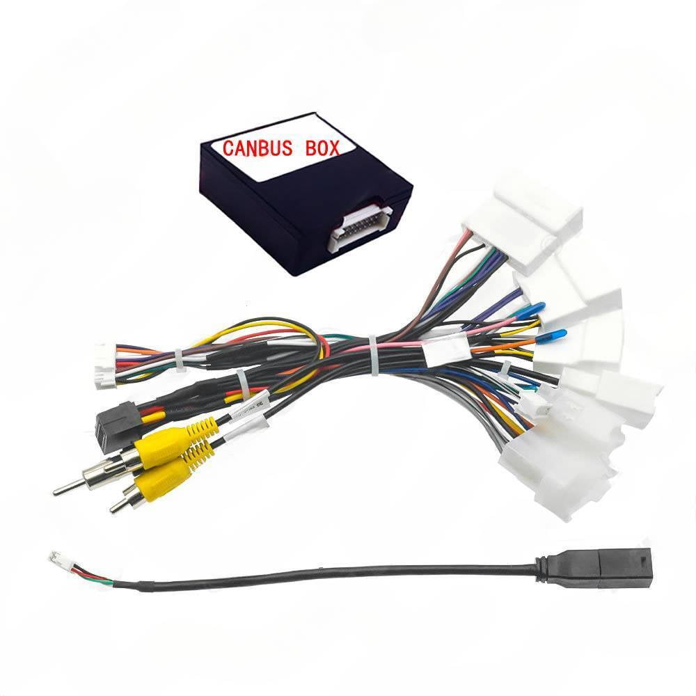 Suitable for Toyota RAV4 Highlander Corolla/Camry/Levin Android large screen navigation power ...