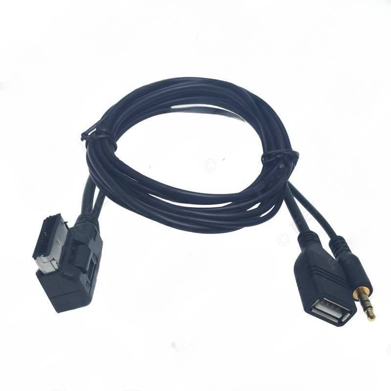 Suitable for Volkswagen Audi S5 Q5 MDI AMI MMI interface USB+3.5mm AUX ...