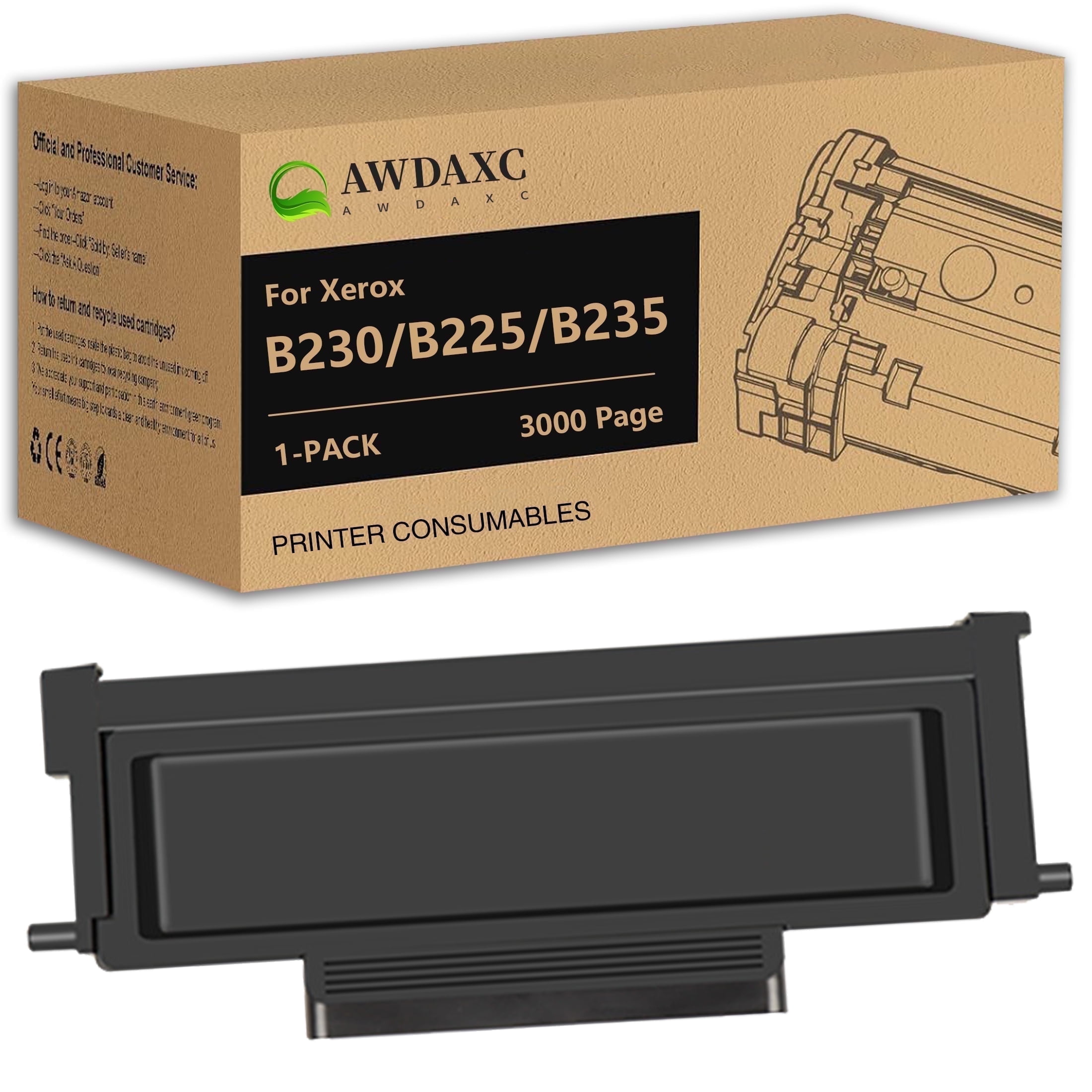 Suitable for Xerox B230/ B225 / B235 toner cartridge printer toner ...