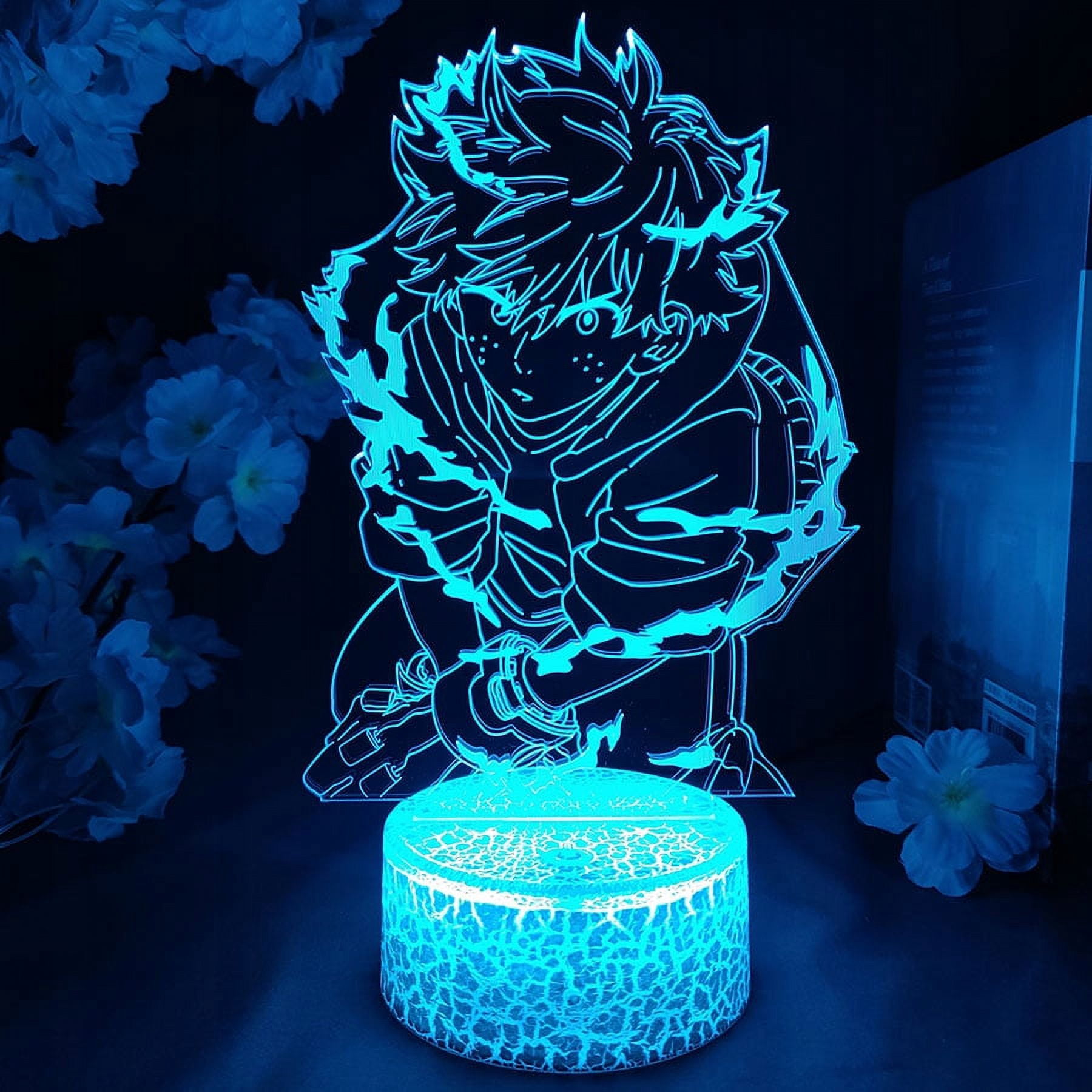 Suitable for anime My Hero Academia Deku Led lamp bedside lamp night ...
