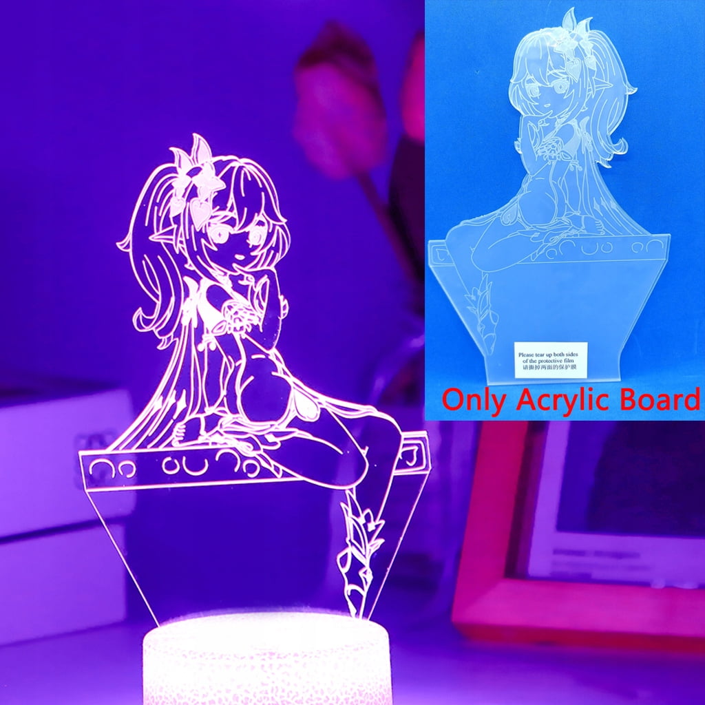Suitable for anime character acrylic panel night cabin lamp bedside ...