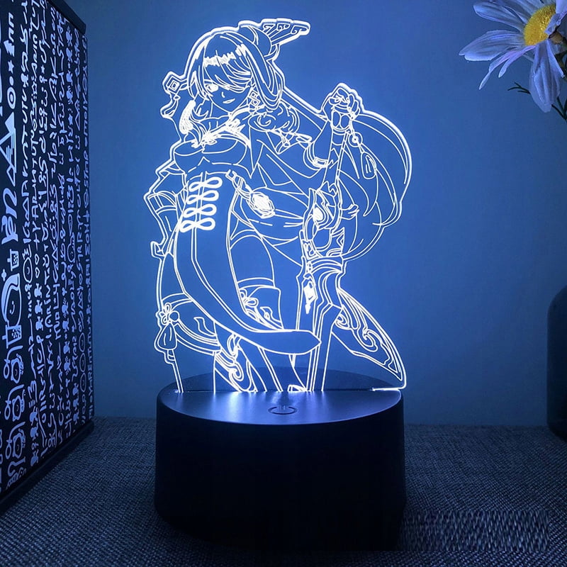 Suitable for bedside original god influence eight witch Hu Tao Scaram ...