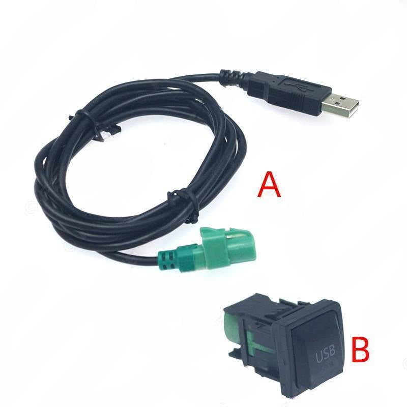Suitable for converting Volkswagen USB wire harness to Volkswagen USB ...