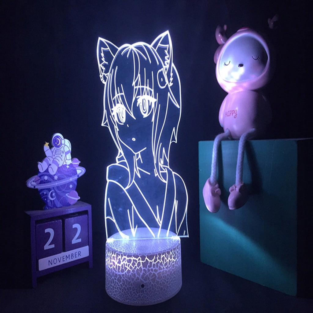 Suitable for high school DxD Tojo Koneko anime Led lamp bedside lamp ...