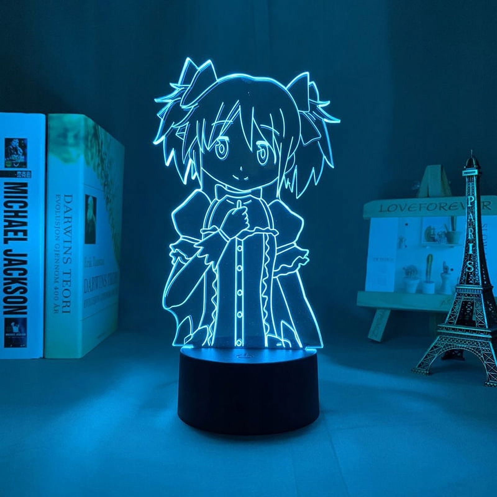 Suitable for magical girl magical girl anime lamp bedside lamp night ...