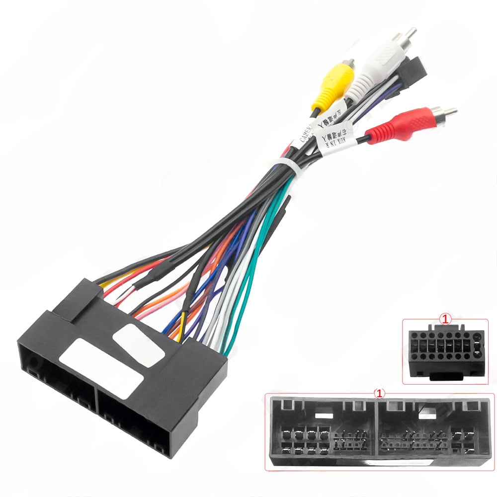 Suitable for modern IX25/KX3/H1 Android navigation power cord palm information solution 16PIN ...