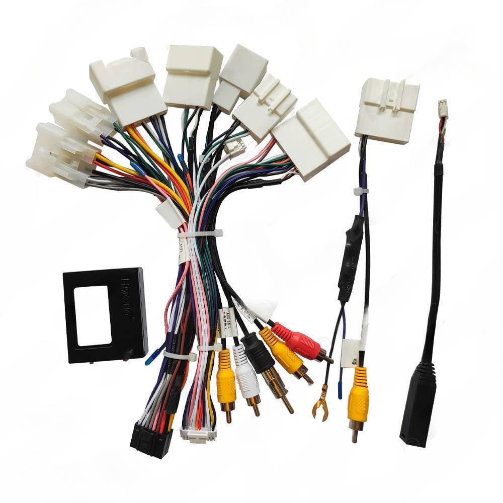 Suitable for new and old Toyota high-end and low-end modification lines, Android large screen ...