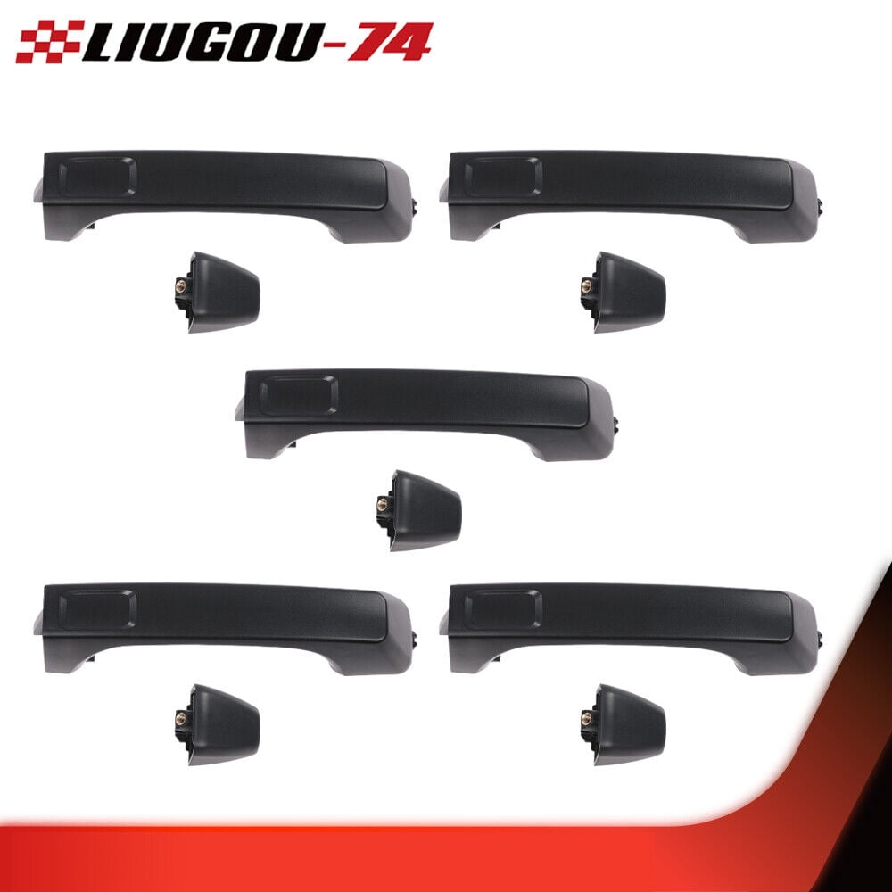 Suitable for the exterior front and rear 5 pieces of door handles of ...