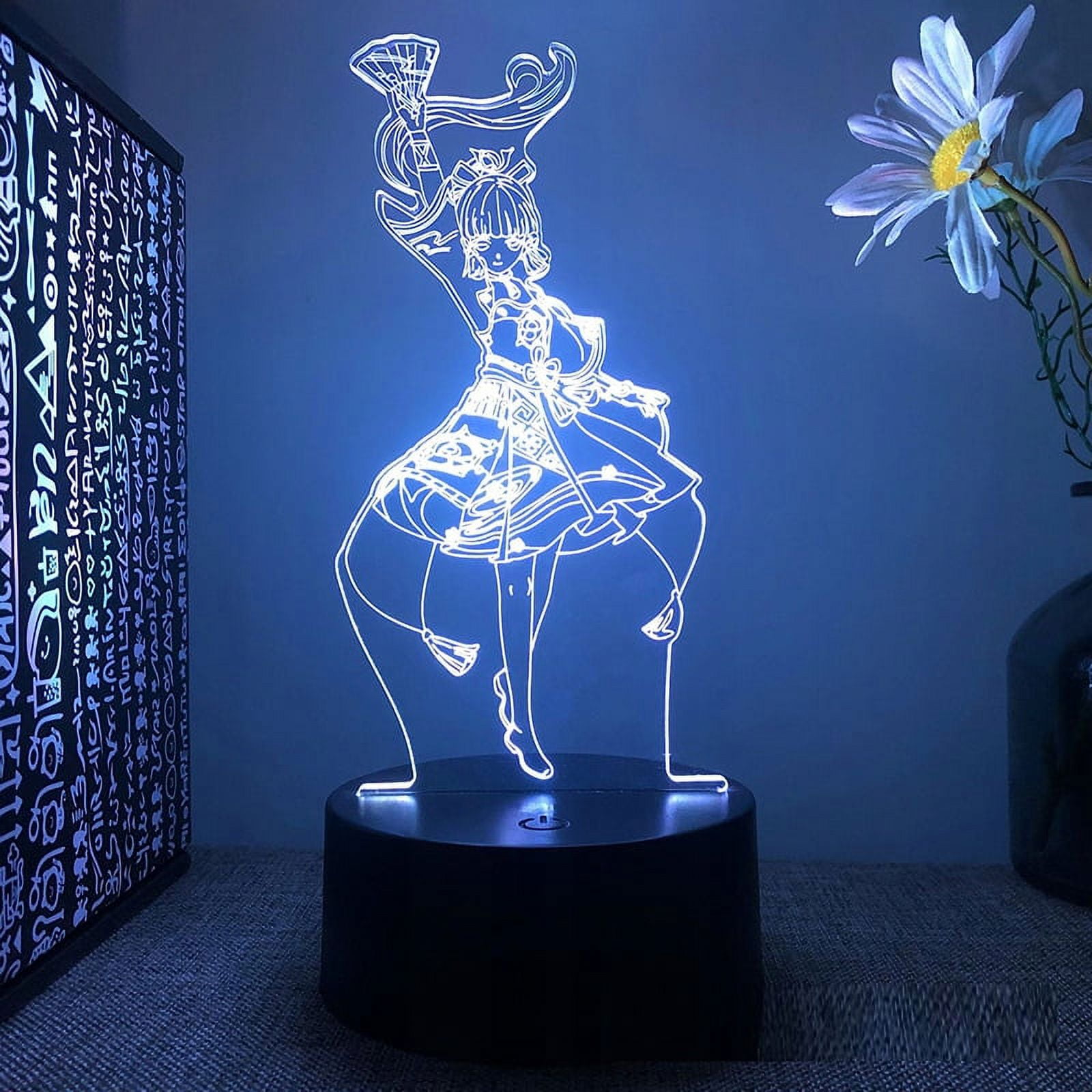 Suitable for the original god influence Kamisato Ayaka anime lamp ...