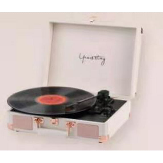 Suitcase Portable Audio Turntable Machine Wireless Bluetooth Speaker ...
