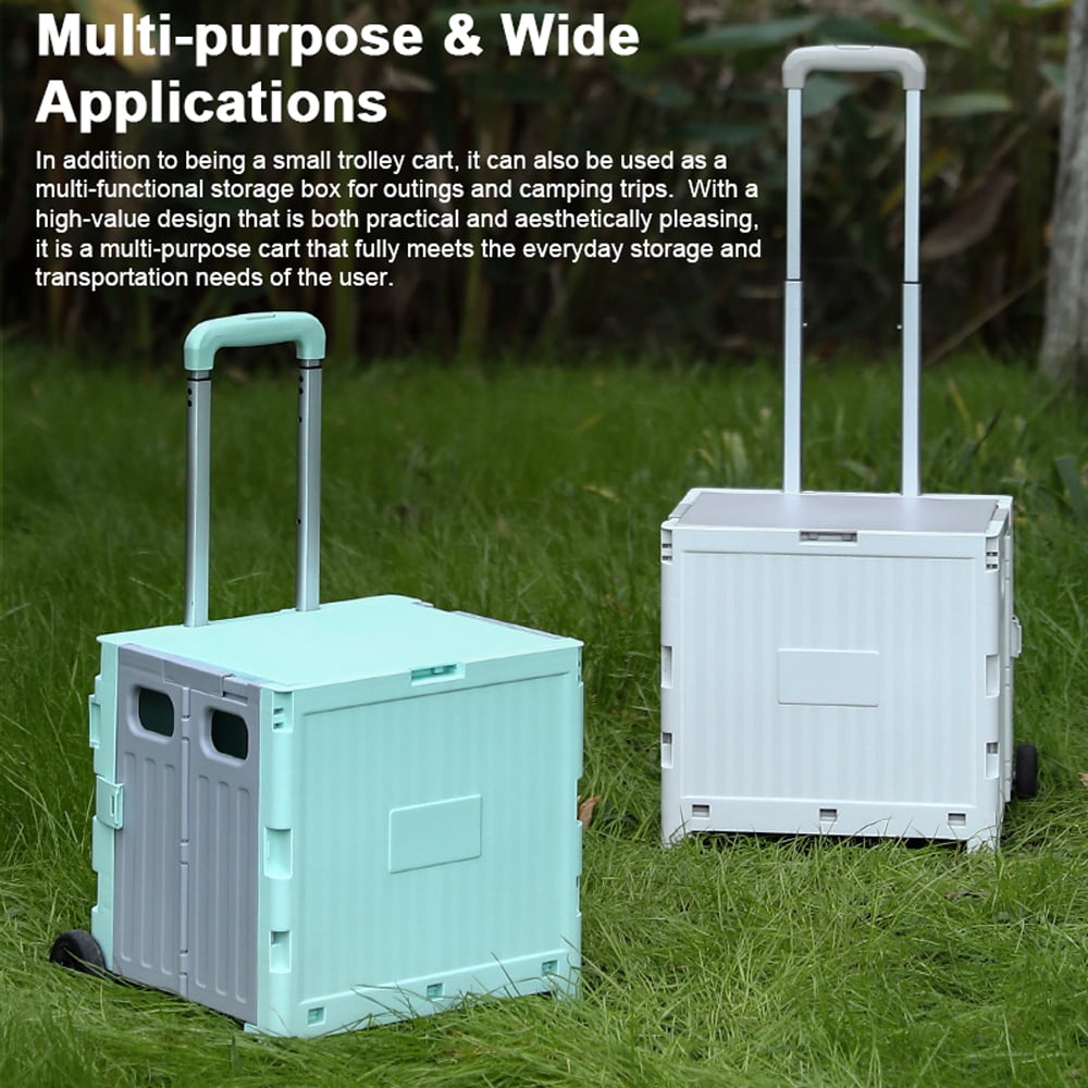 Suitcase,Portable Hand With Boxes Hand Cart Fruit Rod Cart Fruit Hand ...