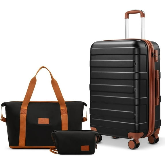 Suitcase Set 3 count Luggage Set Carry On Travel Luggage TSA Lock ...