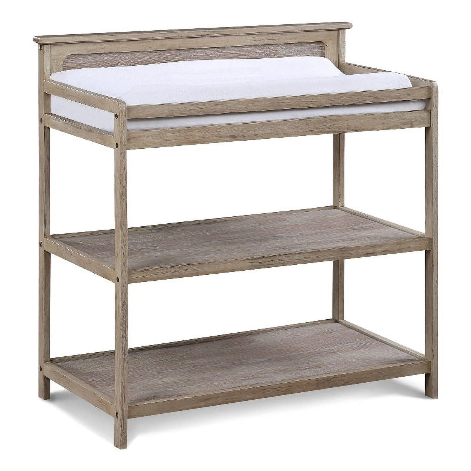 Suite Bebe Grayson 2-shelf Traditional Wood Changing Table in Natural ...