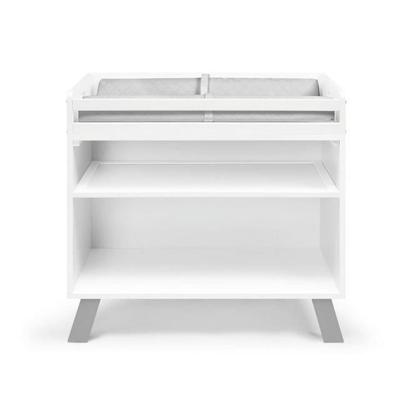 Suite Bebe Livia Multi Purpose Changing Table - White & Gray - 33 x 35 ...