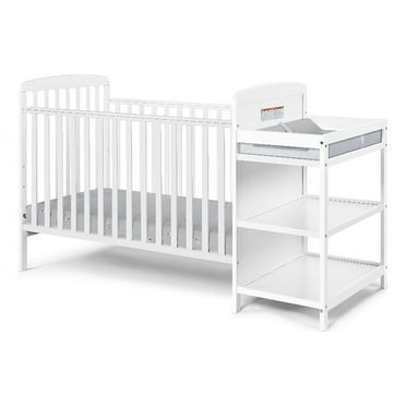 Suite Bebe Riley 4-in-1 Convertible Crib, Coral Finish - Walmart.com