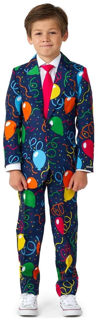 Suitmeister Boys' Suits BOYS Confetti Balloons Navy - L Blue - Walmart.com