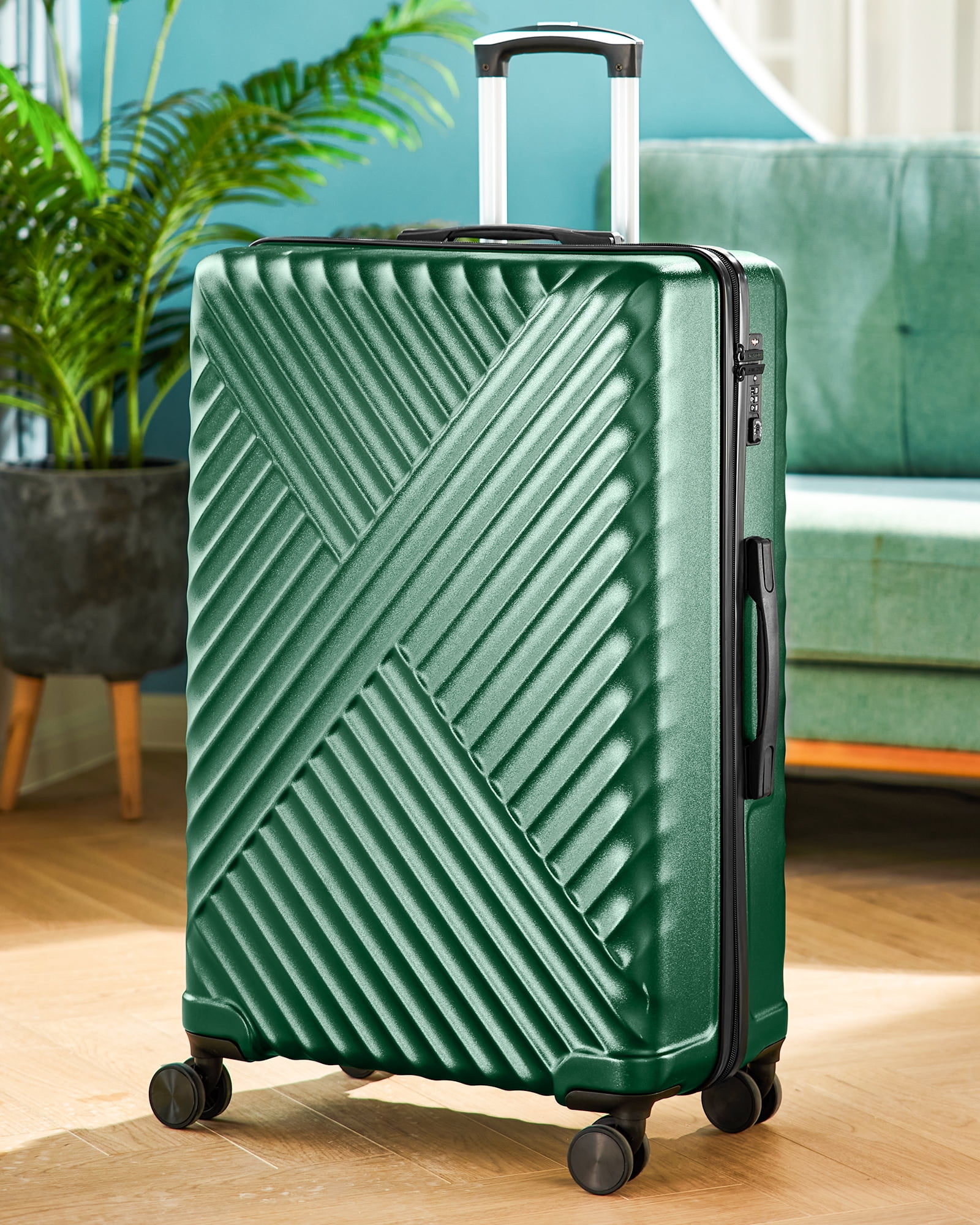 Suitour 28 Inch Check-in Luggage with 360 Degree Spinner Wheels and TSA ...