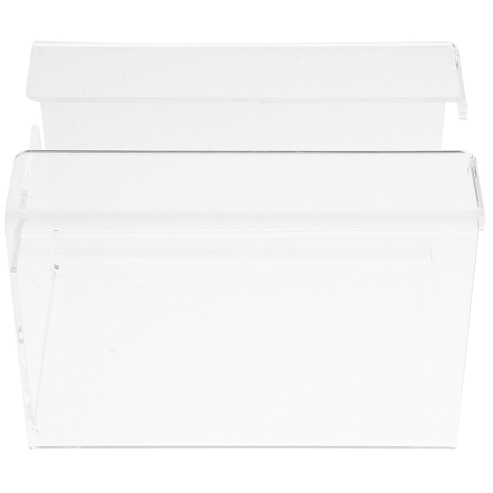 PTOOTP Wall Mounted Tissue Box Holder Clear Acrylic Transparent ...