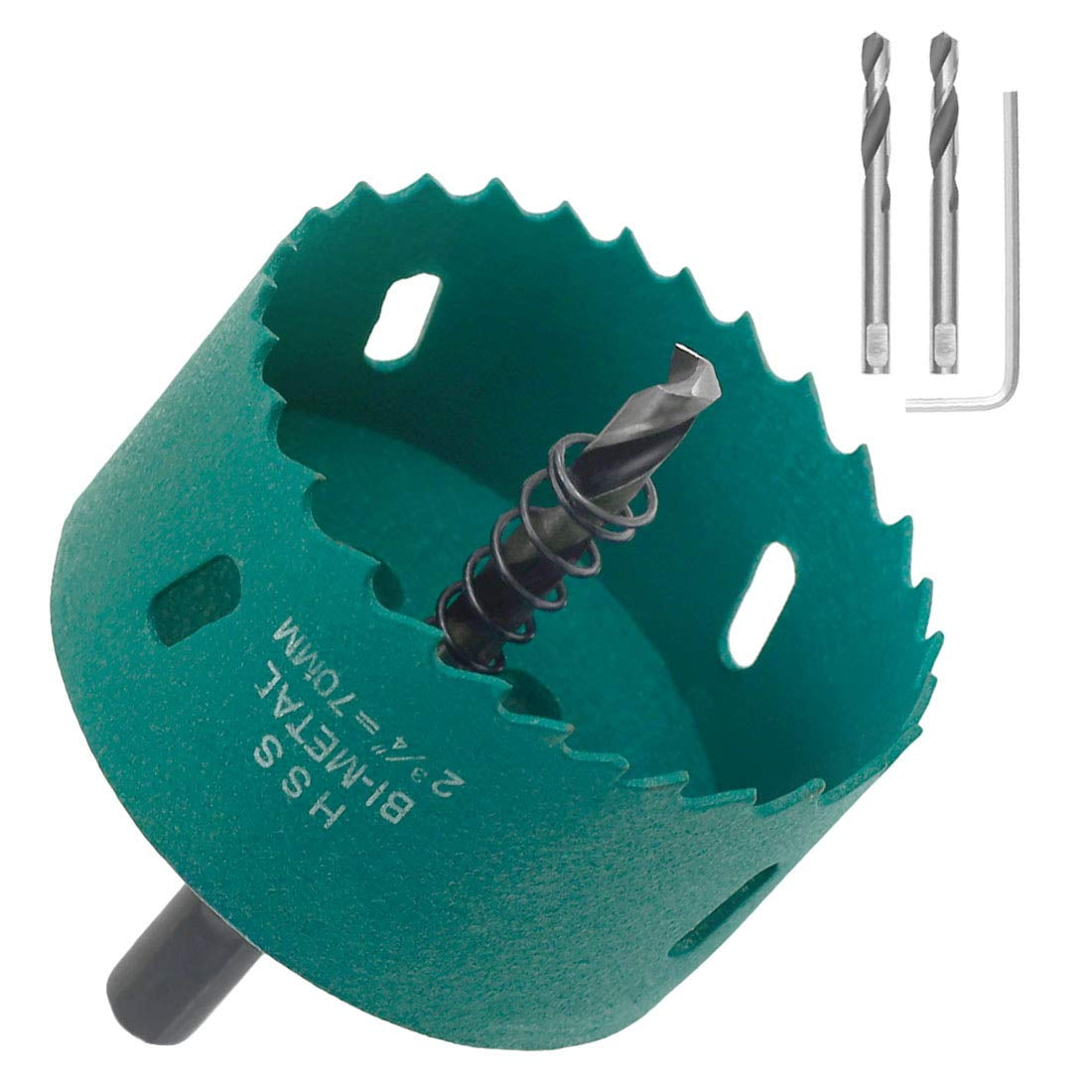 Suiwotin 108mm/4.25 Inch Bi-Metal Wood Hole Saw - Cuts Smooth & Fast ...