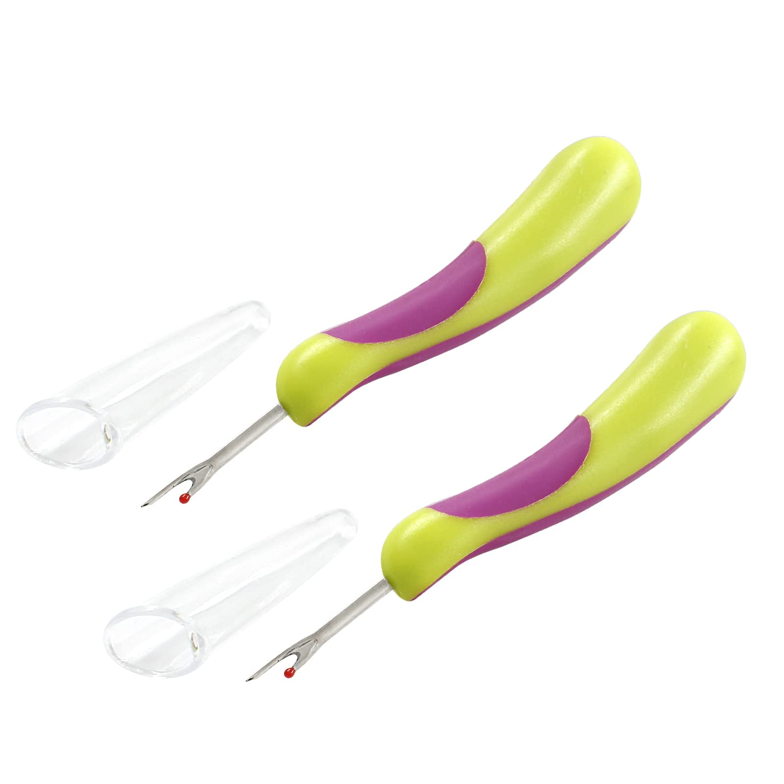 Suiwotin 2pcs Seam Rippers Thread Remover, Large Ergonomic Seam Ripper ...