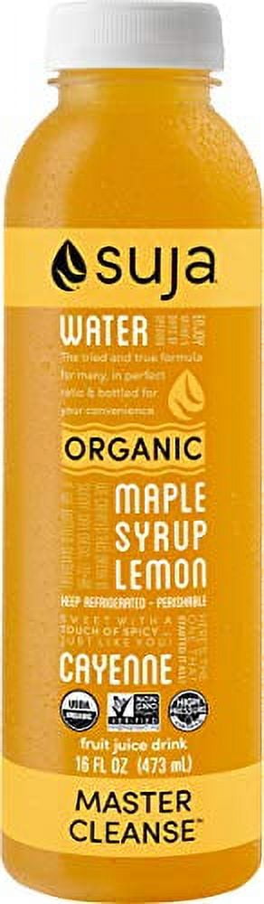 Suja Organic Cold-Pressed Master Cleanse Lemon Juice, Vitamin Rich ...