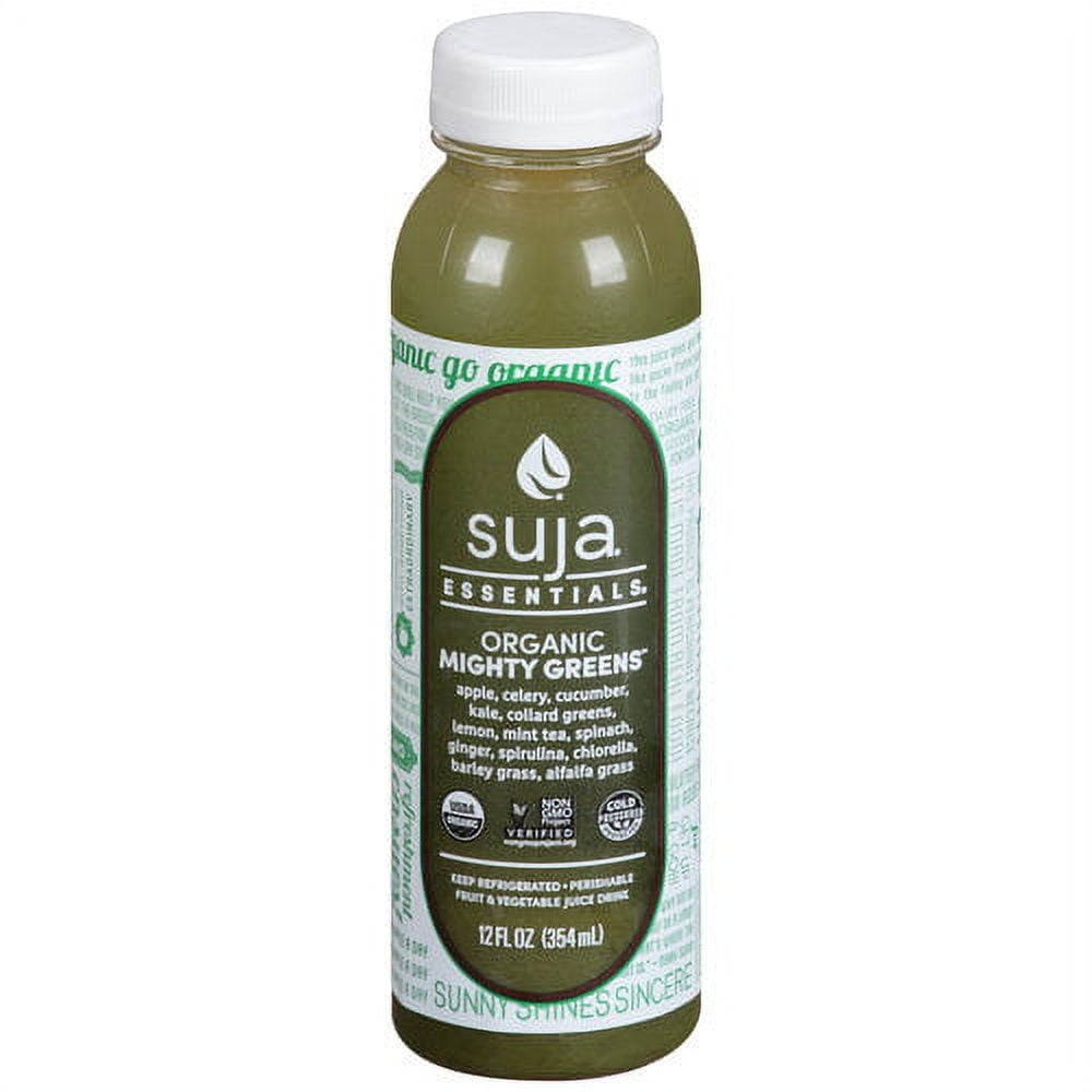 Suja Essentials Organic Mighty Greens Fruit & Vegetable Juice Drink, 12 ...