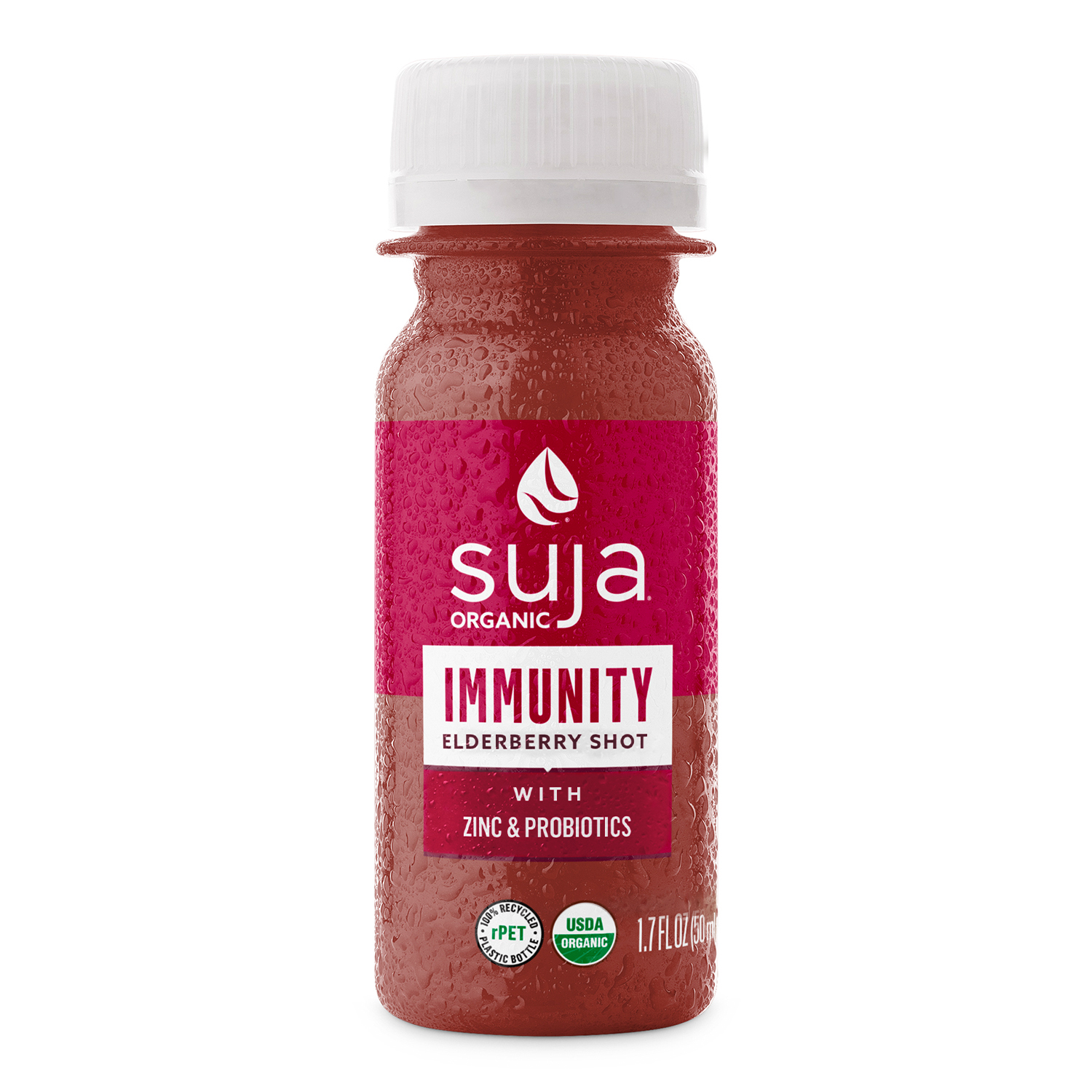 Suja Organic Immunity Defense Wellness Shots, 1.7 fl oz Bottle, 4 Count ...