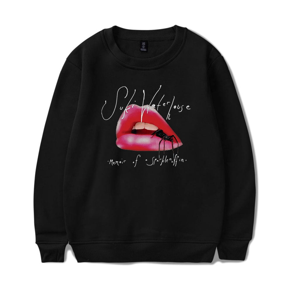 Suki Waterhouse MOAS Lips Logo Merch Sweatshirts Cosplay Women Men ...