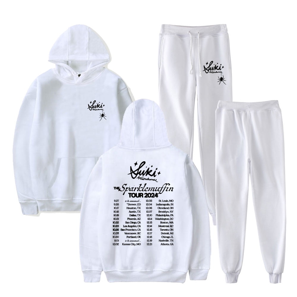 Suki Waterhouse Sparklemuffin Tour Logo Merch Hoodies Jogger Pants Set ...