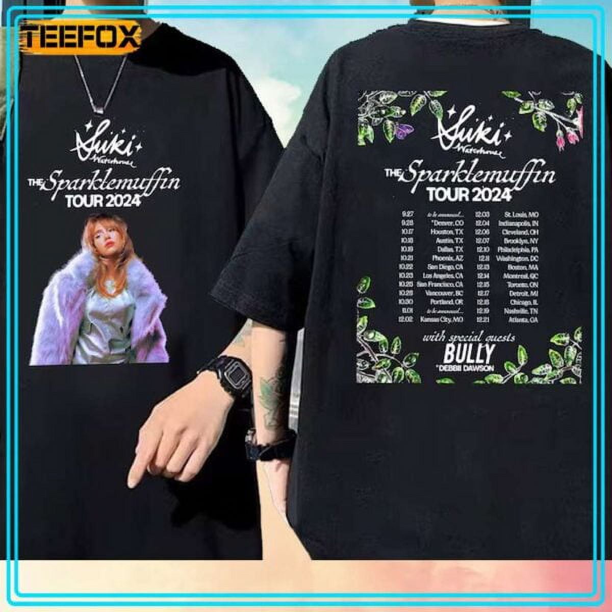 Suki Waterhouse The Sparklemuffin Tour 2024 Unisex T-Shirt - Walmart.com