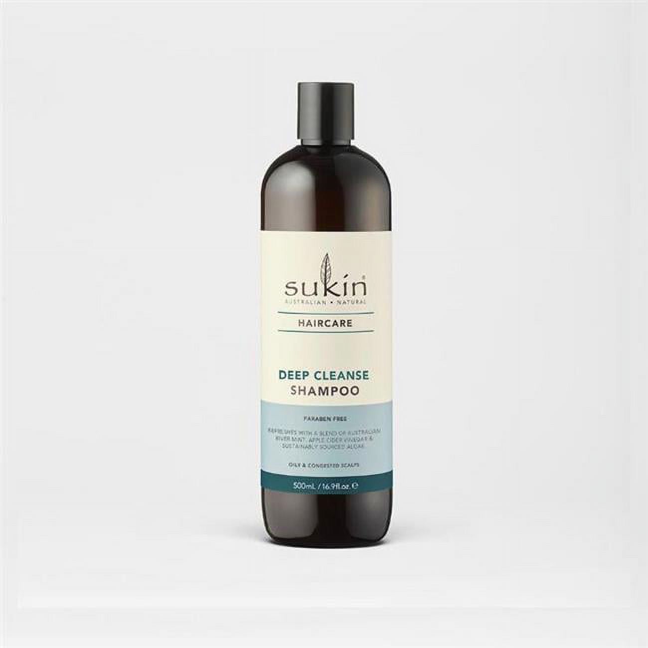 Sukin Haircare, Deep Cleanse Shampoo, Oily & Congested Scalps, 16.9 fl ...