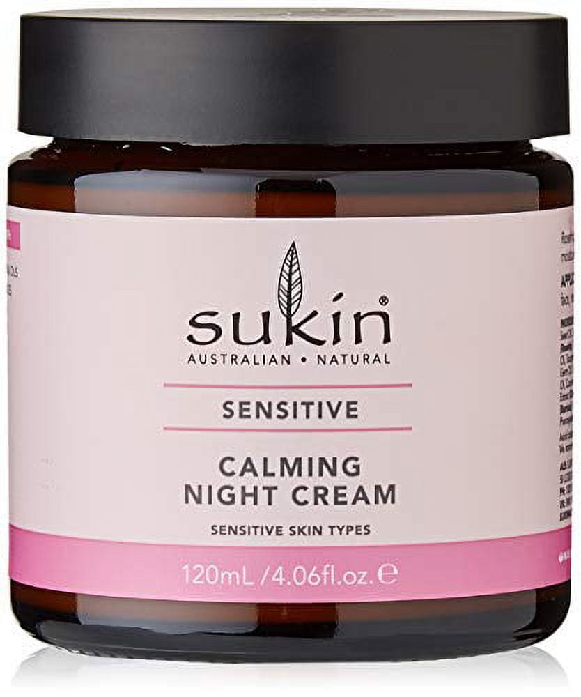 Sukin Sensitive Skin Calming Night Cream, 4.06 Ounces - Walmart.com