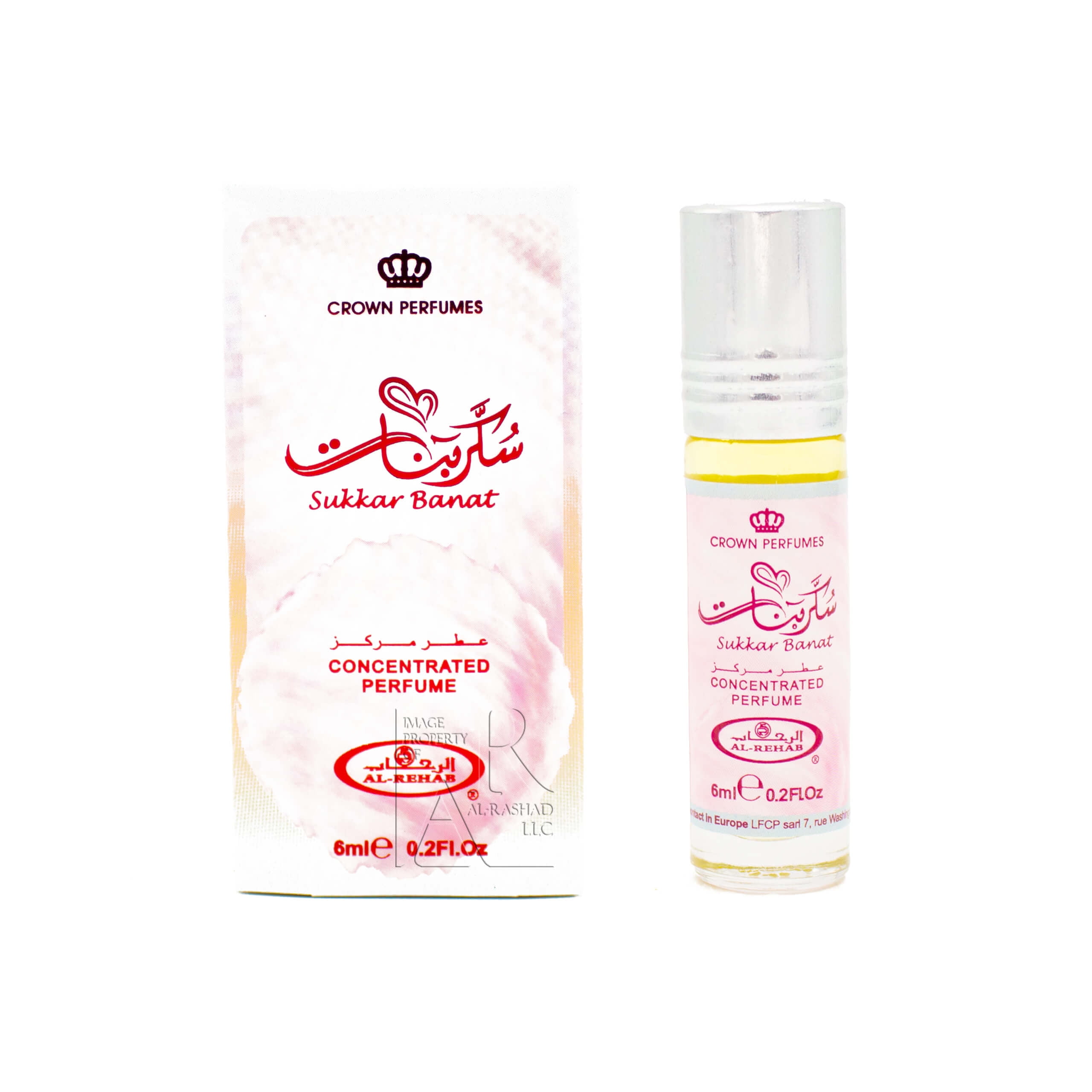 Sukkar Banat - 6ml (.2 oz) Perfume Oil by Al-Rehab - Walmart.com