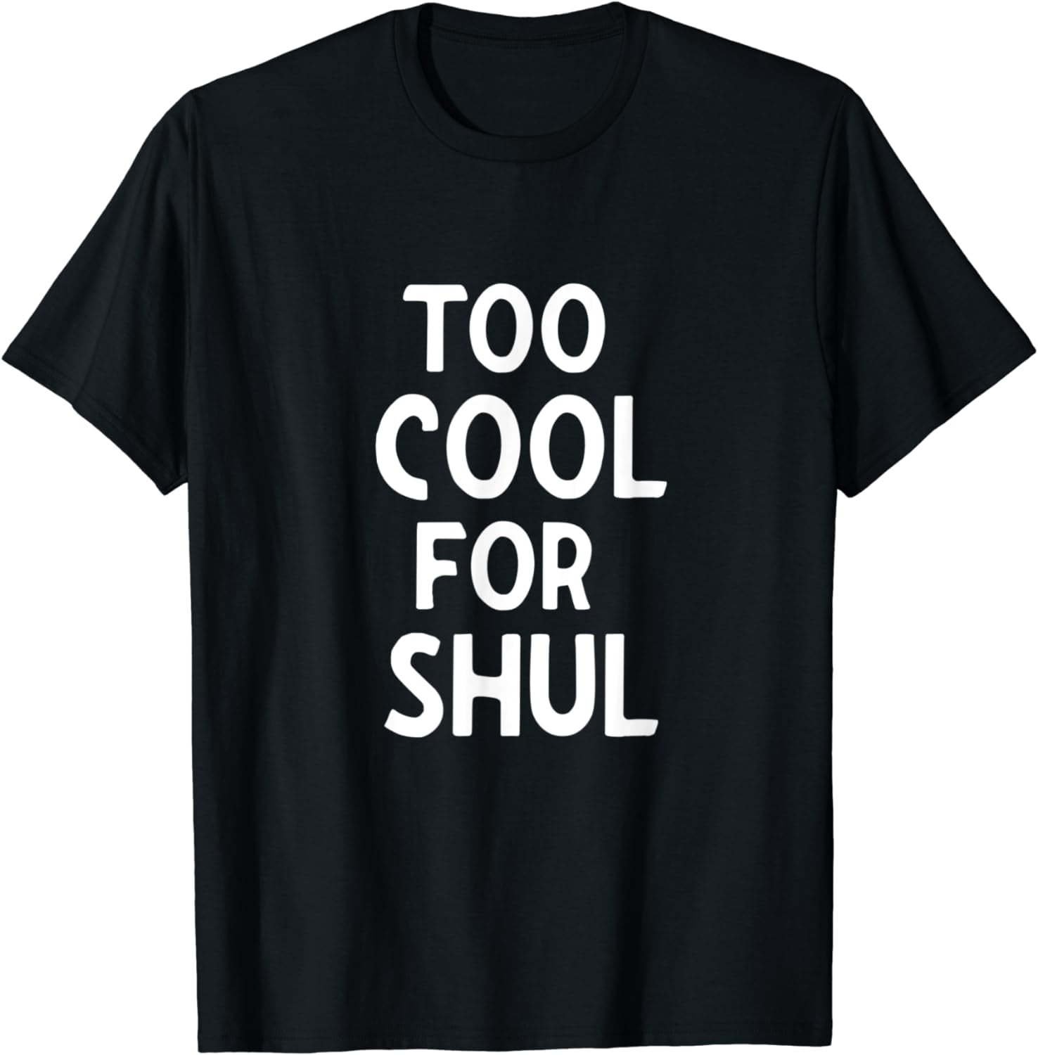 Sukkot Too Cool For Shul Jewish Back To Hebrew School T-Shirt - Walmart.com