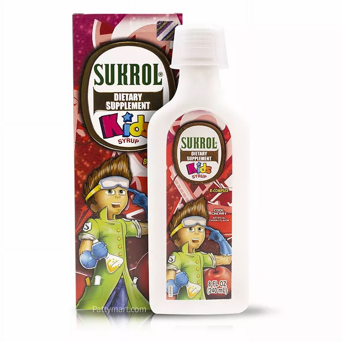 Sukrol_Syrup_Kids_Cherry_Flavour_Dietary_Supplement_B_Complex_8_Oz ...