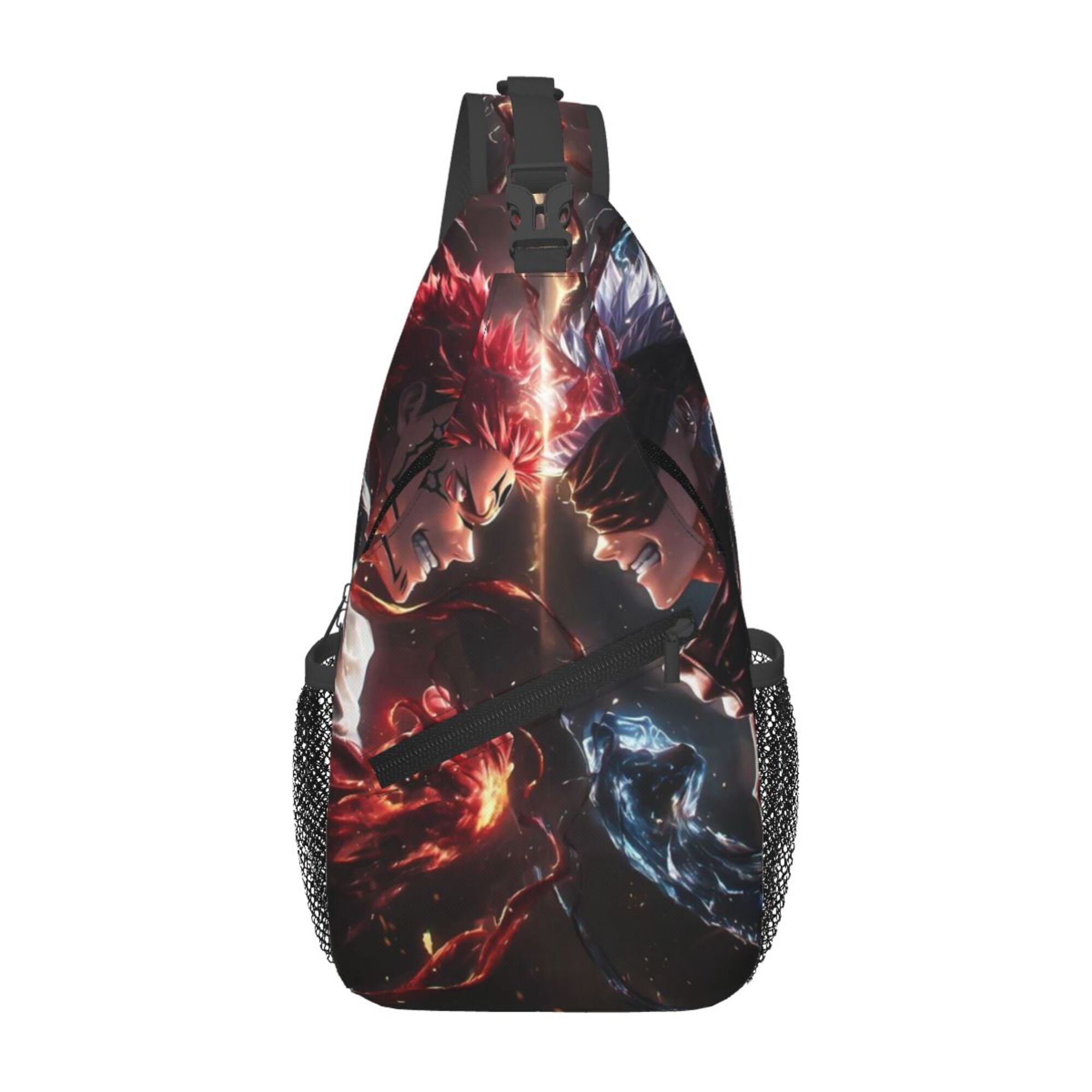 Sukuna Gojo Jujutsu Kaisen Lightweight Cross Chest Bag Diagonally Sling ...