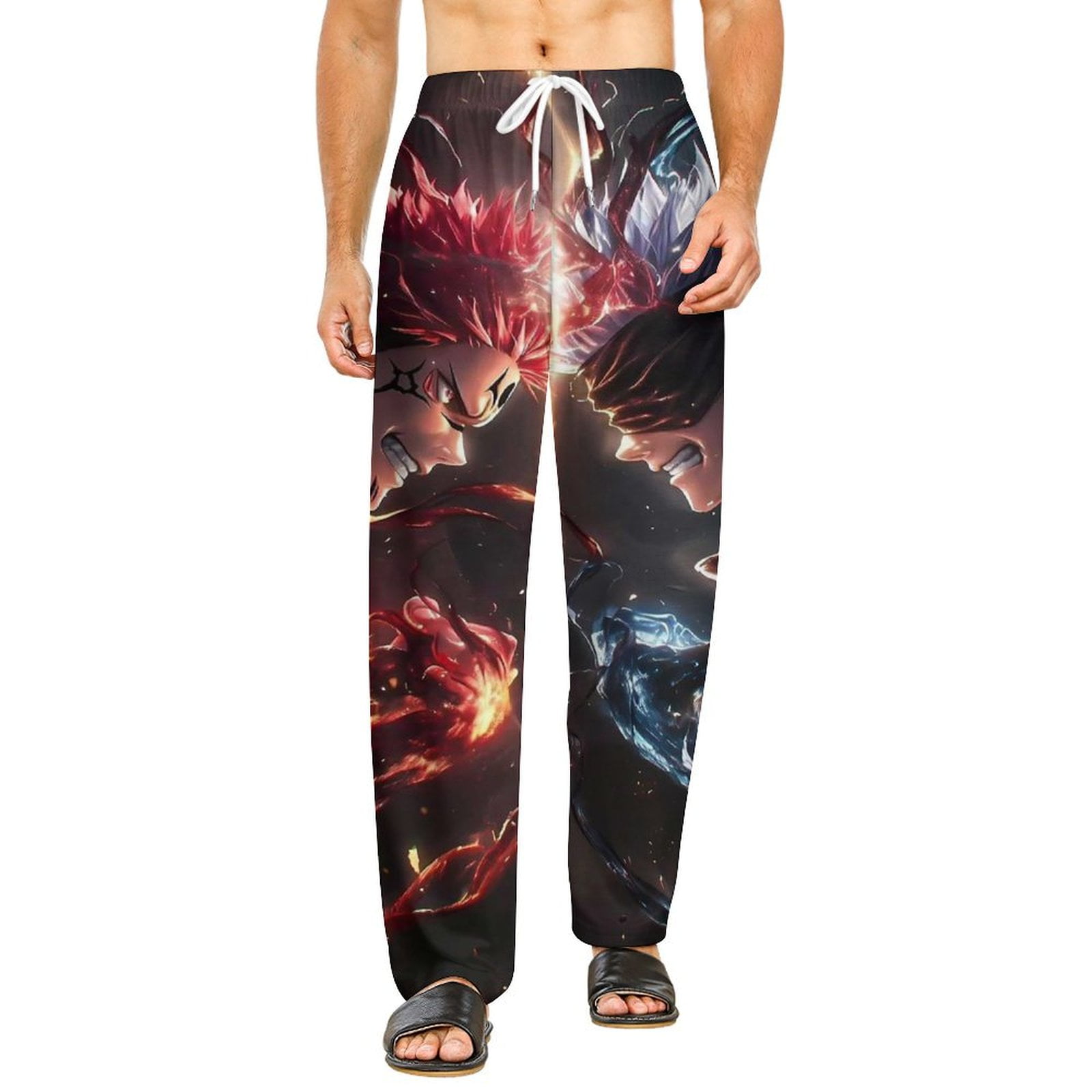 Sukuna Gojo Jujutsu Kaisen Pajama Long Pants Sleepwear Sleep Pants for ...