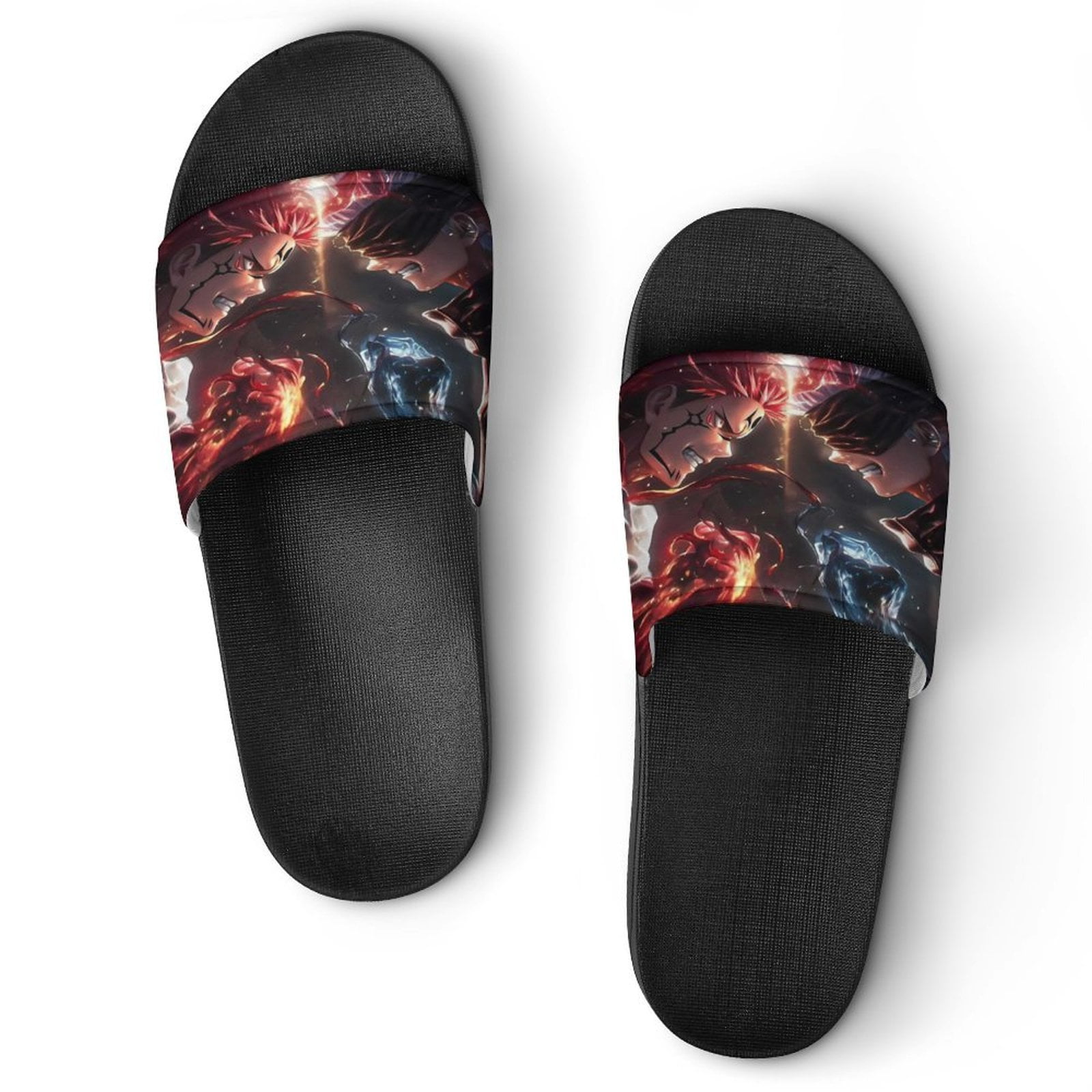 Sukuna Gojo Jujutsu Kaisen Slides Sandals House Slippers Non-Slip ...