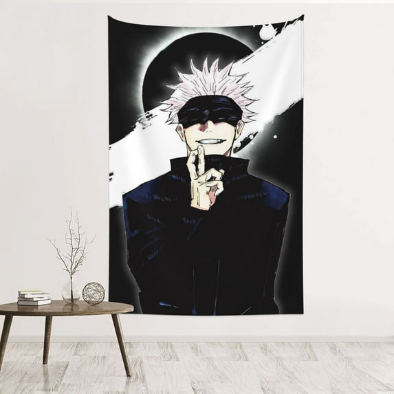 Sukuna Gojo Jujutsu Kaisen Tapestry Banner 60 X 40 inch Decor Art ...